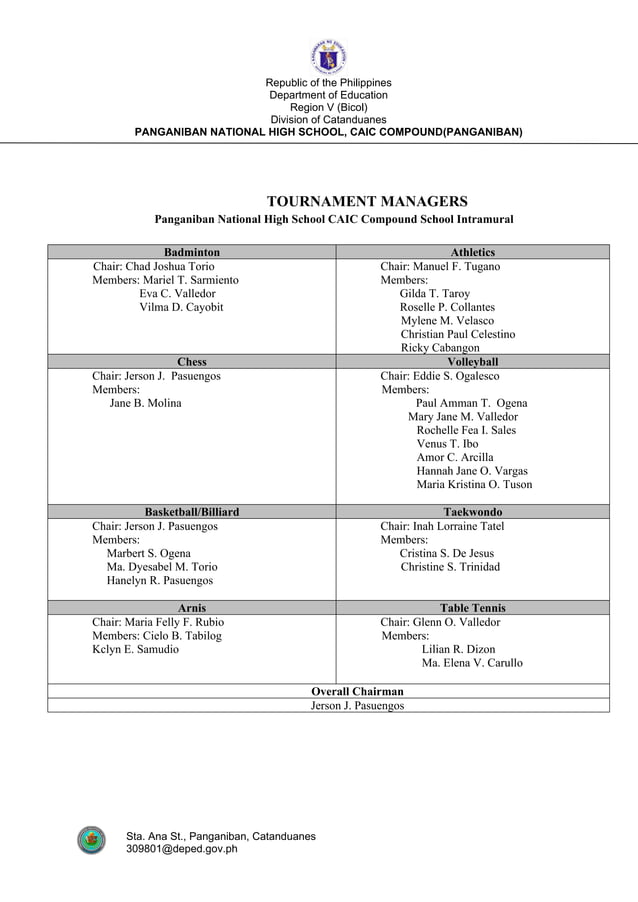 activity proposal school intrams 2024 2025 .doccx | DOCX