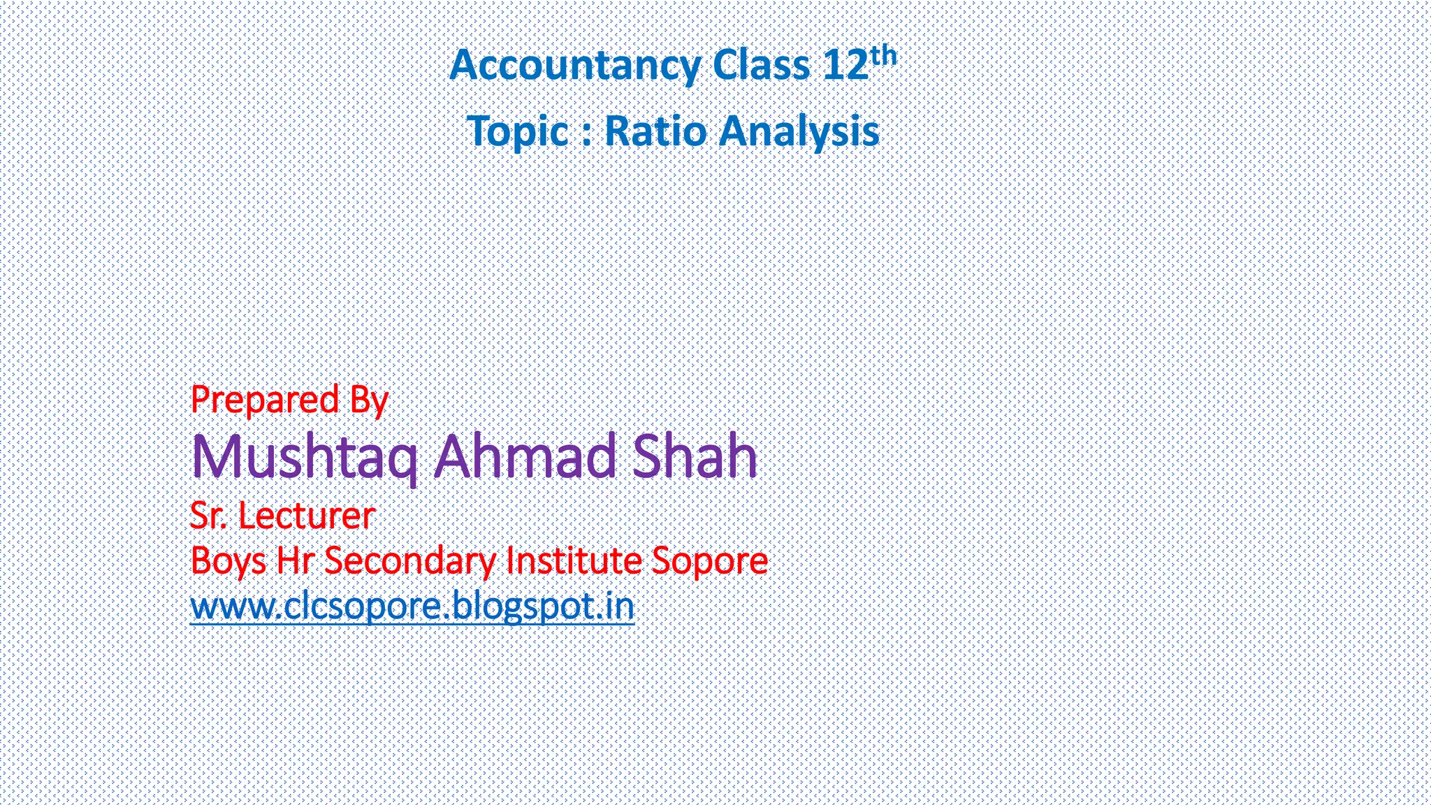 Activity ratios | PDF