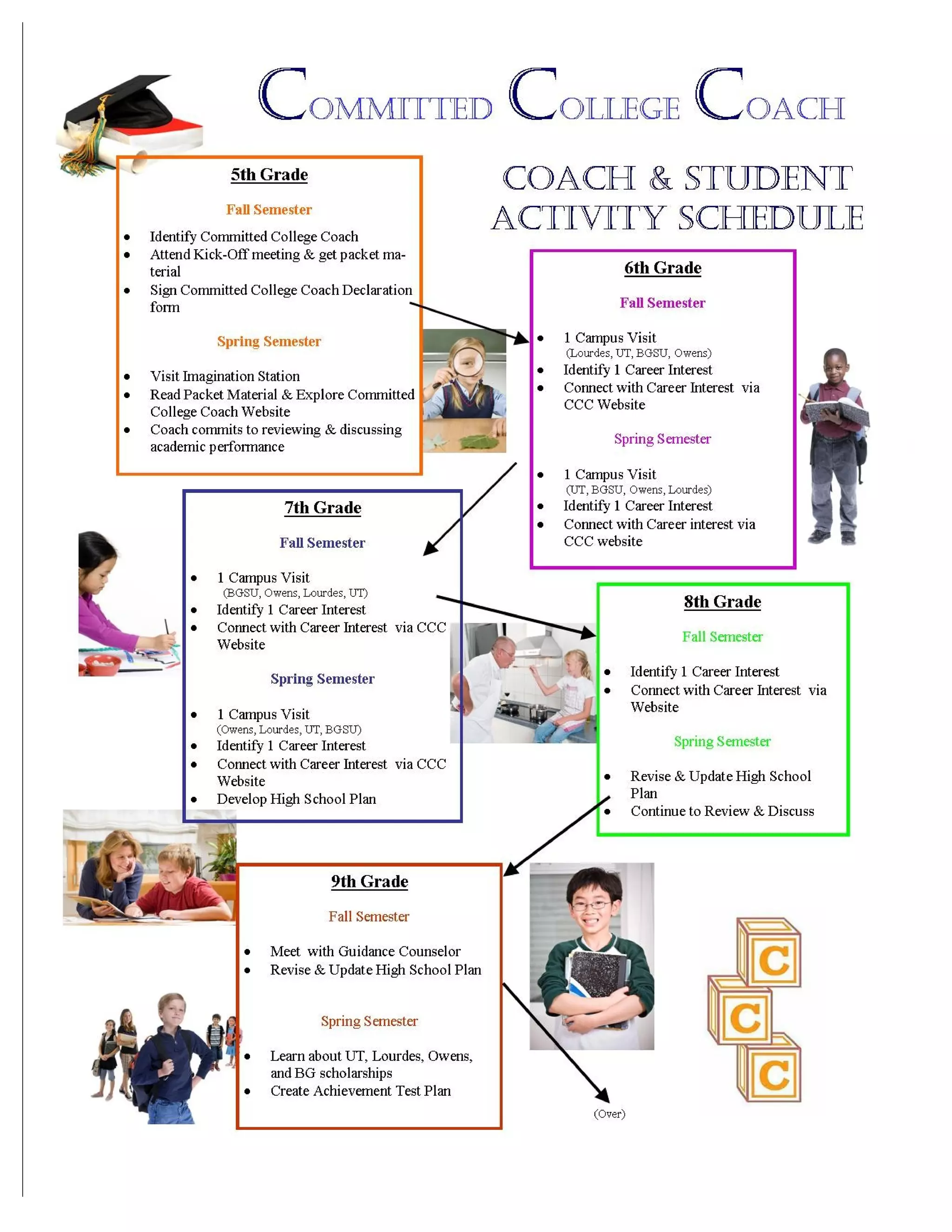 CCC Activity schedule pg 1 | DOC