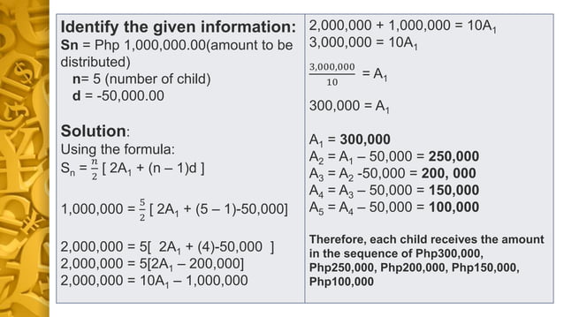 Activity sequence and series | PPT