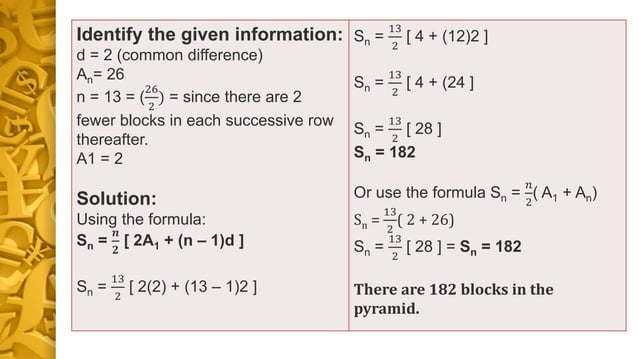 Activity sequence and series | PPT