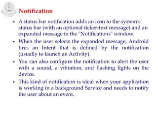 Android - Activity, Services | PPTX | Operating Systems | Computer ...