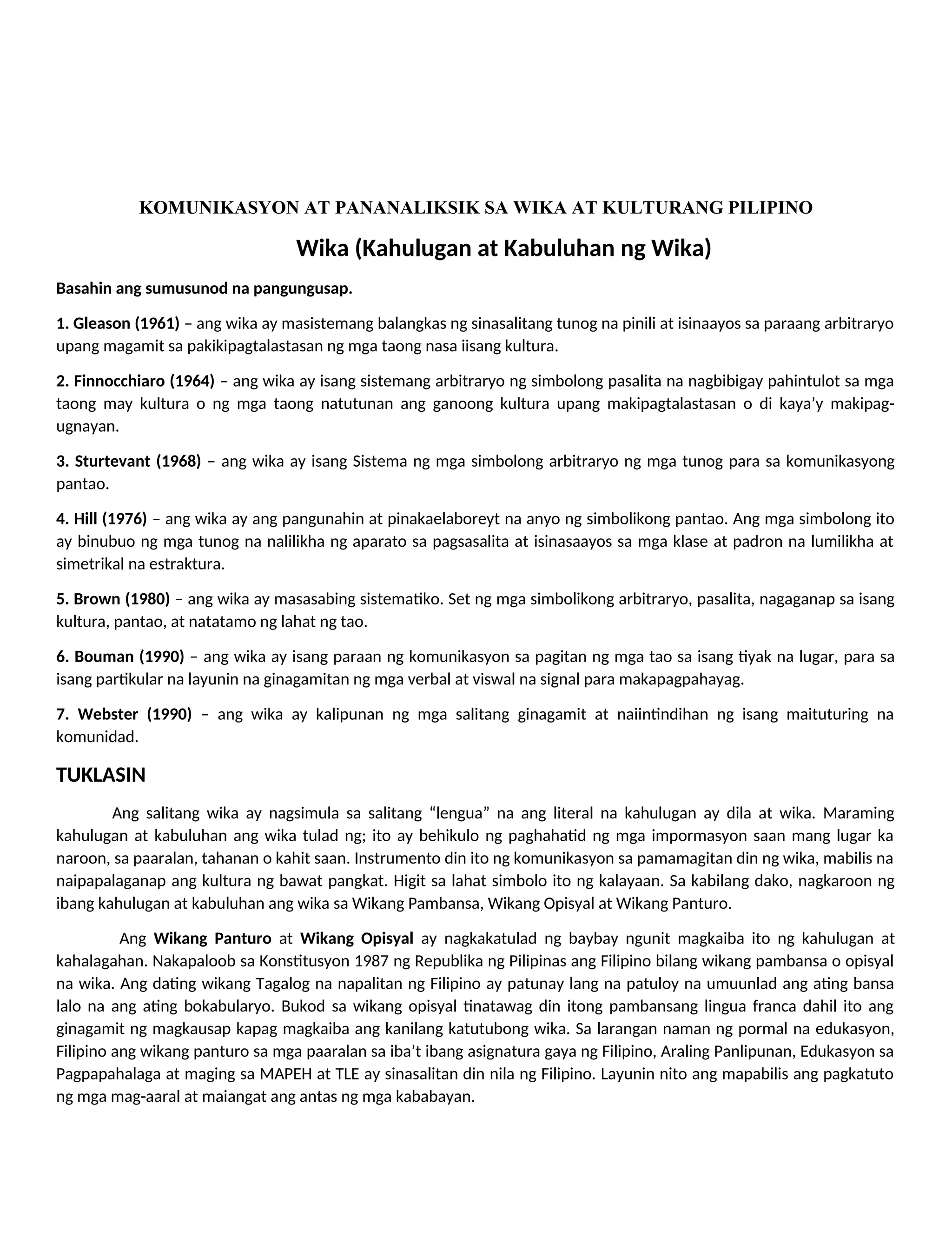 Activity Sheet-Komunikasyon-wk 1. activity taladocx | DOCX