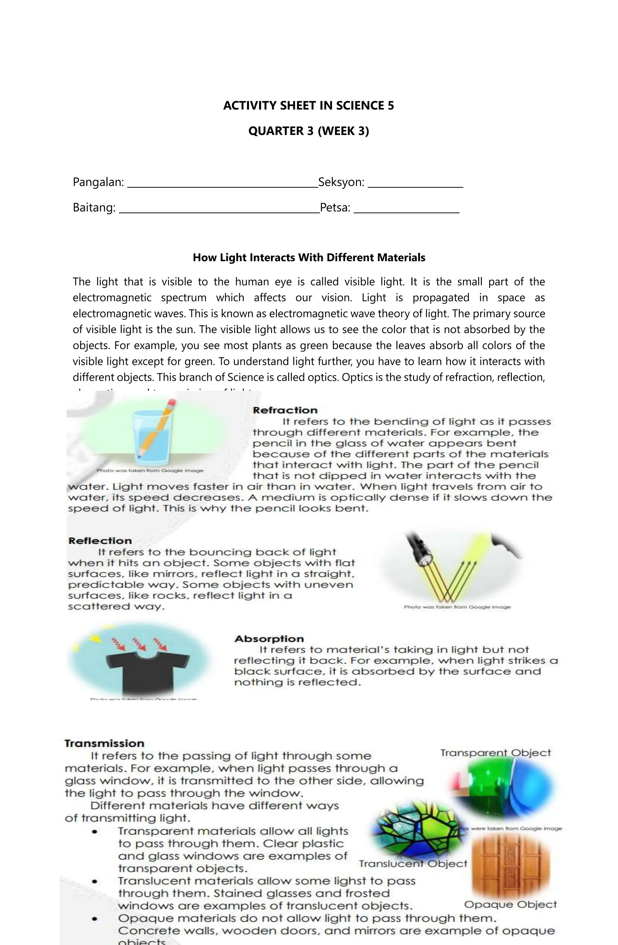 ACTIVITY SHEET IN SCIENCE 5.docx