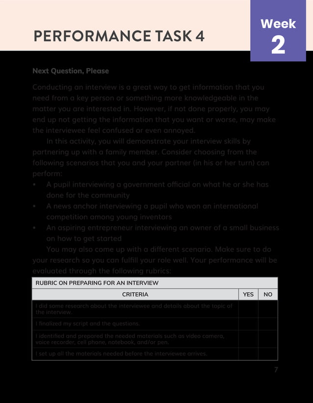 Activity sheets intermediate_tabbed | PDF
