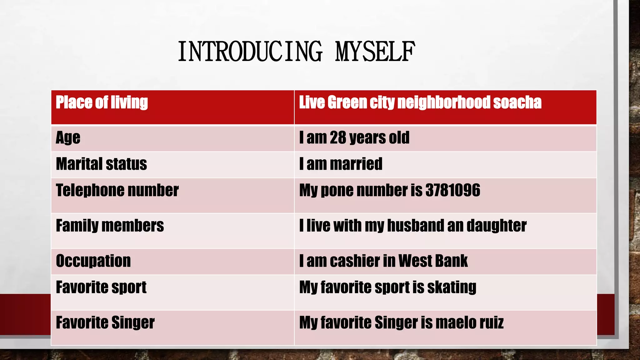 Activity speaking | PPT