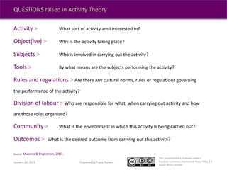 Activity Theory for E-portfolio Research | PPT