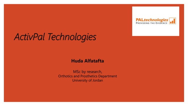 Activ pal technologies | PPT