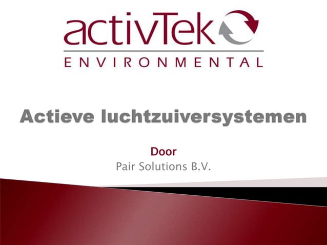 ActivTek by Pair Solutions | PPT