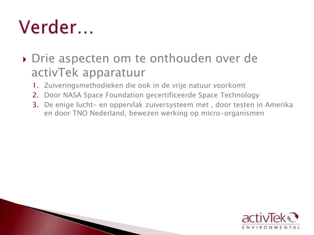 ActivTek by Pair Solutions | PPT