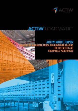 Actiw loadmatic white paper benefits of automated loading 2017 | PDF