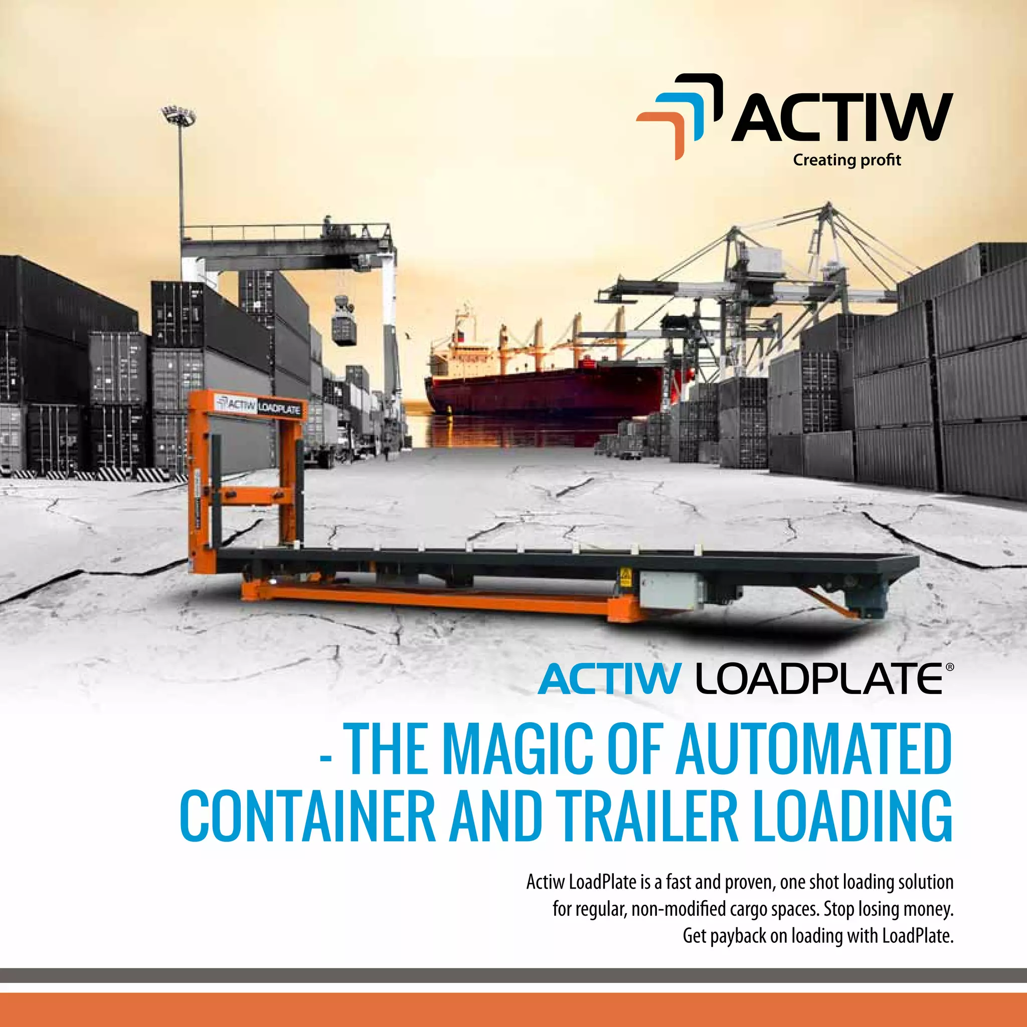 Actiw loadplate brochure | PDF