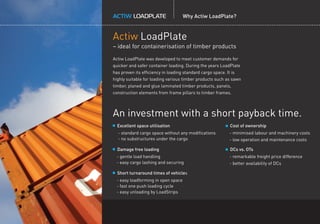 Automatic container loading for timber products | PPT