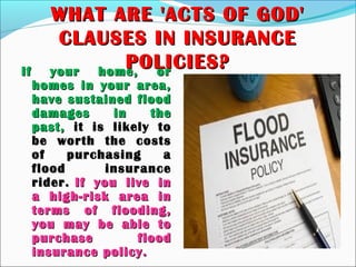 Act of god | PPT
