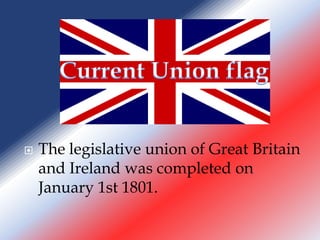 Act of union flags | PPTX