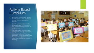 Activity based curriculum (Design/Model) (https://www.youtube.com/watch ...