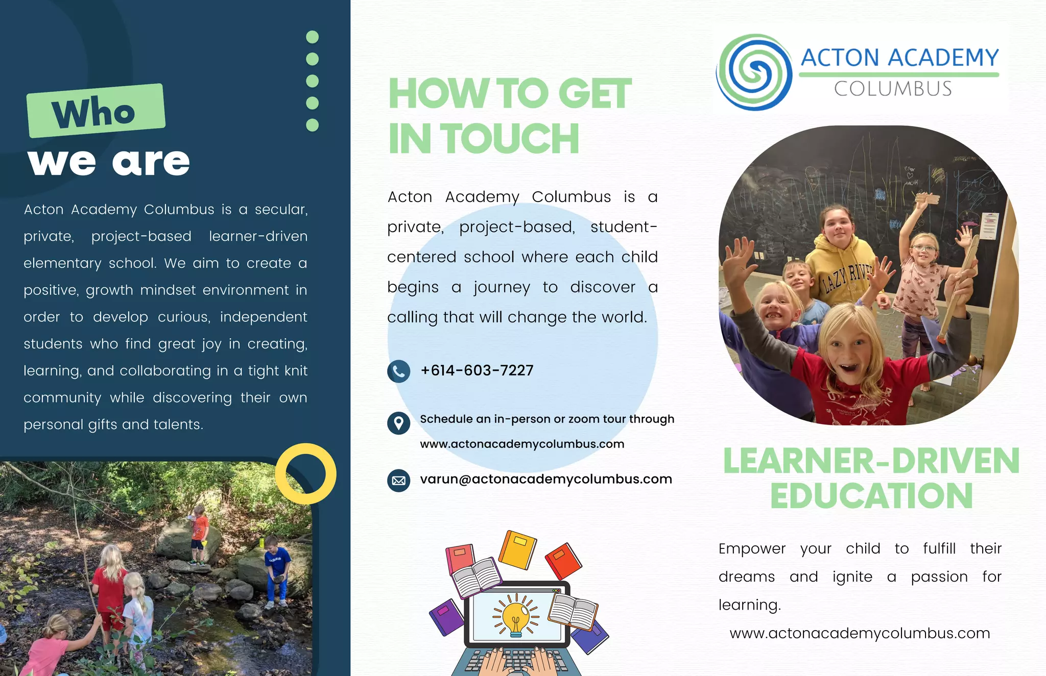 Acton Academy Columbus Private School Pamphlet | PDF
