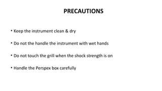 ACTOPHOTOMETER - Standard Operating Procedure | PPTX