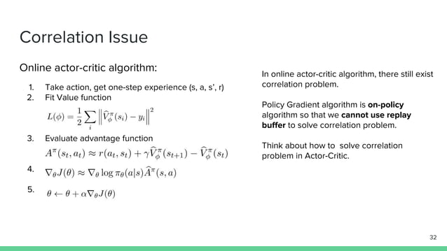 Actor Critic Algorithm Pdf Web Development Internet