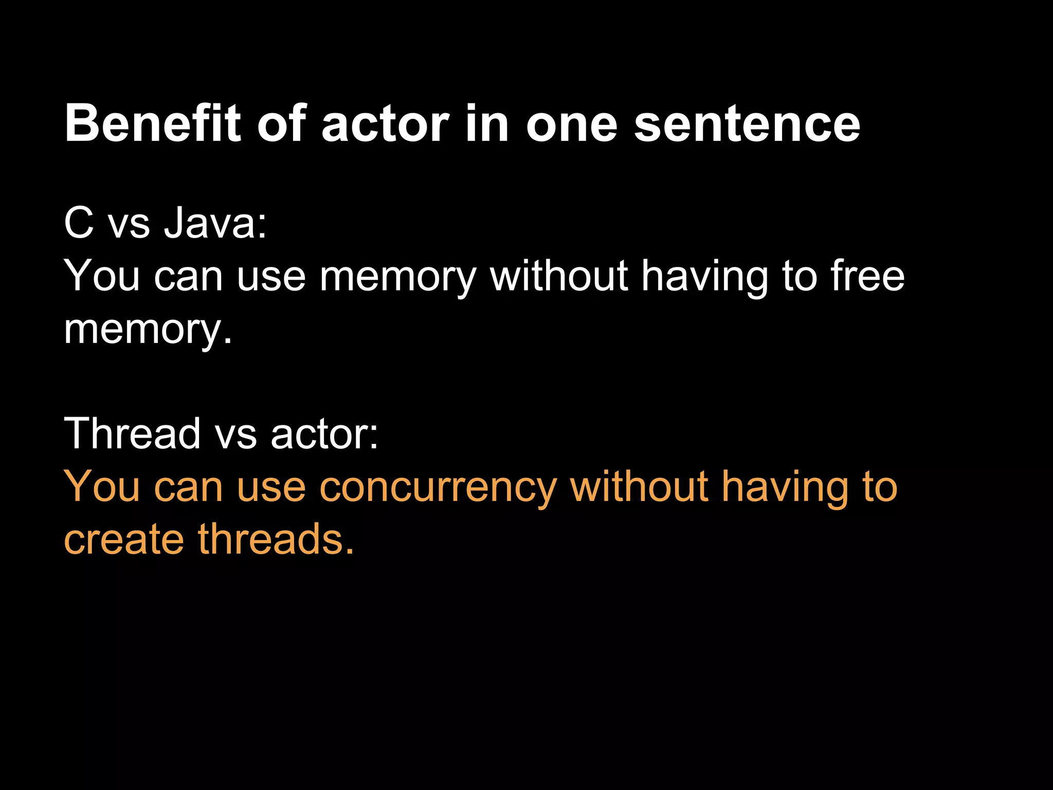 Actor-based concurrency and Akka Fundamentals | PPT