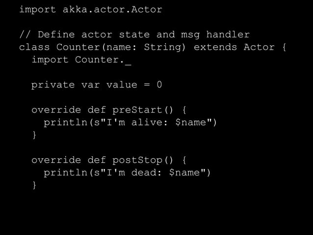 Actor-based concurrency and Akka Fundamentals | PPT
