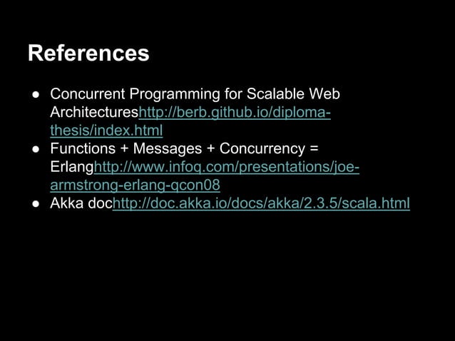 Actor-based concurrency and Akka Fundamentals | PPT