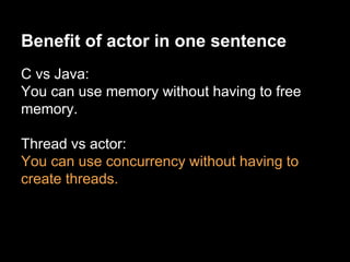 Actor-based concurrency and Akka Fundamentals | PPT