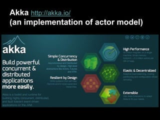 Actor-based concurrency and Akka Fundamentals | PPT