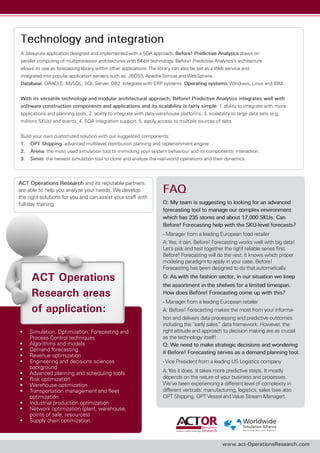 BEFORE! Predictive Analytics | PDF