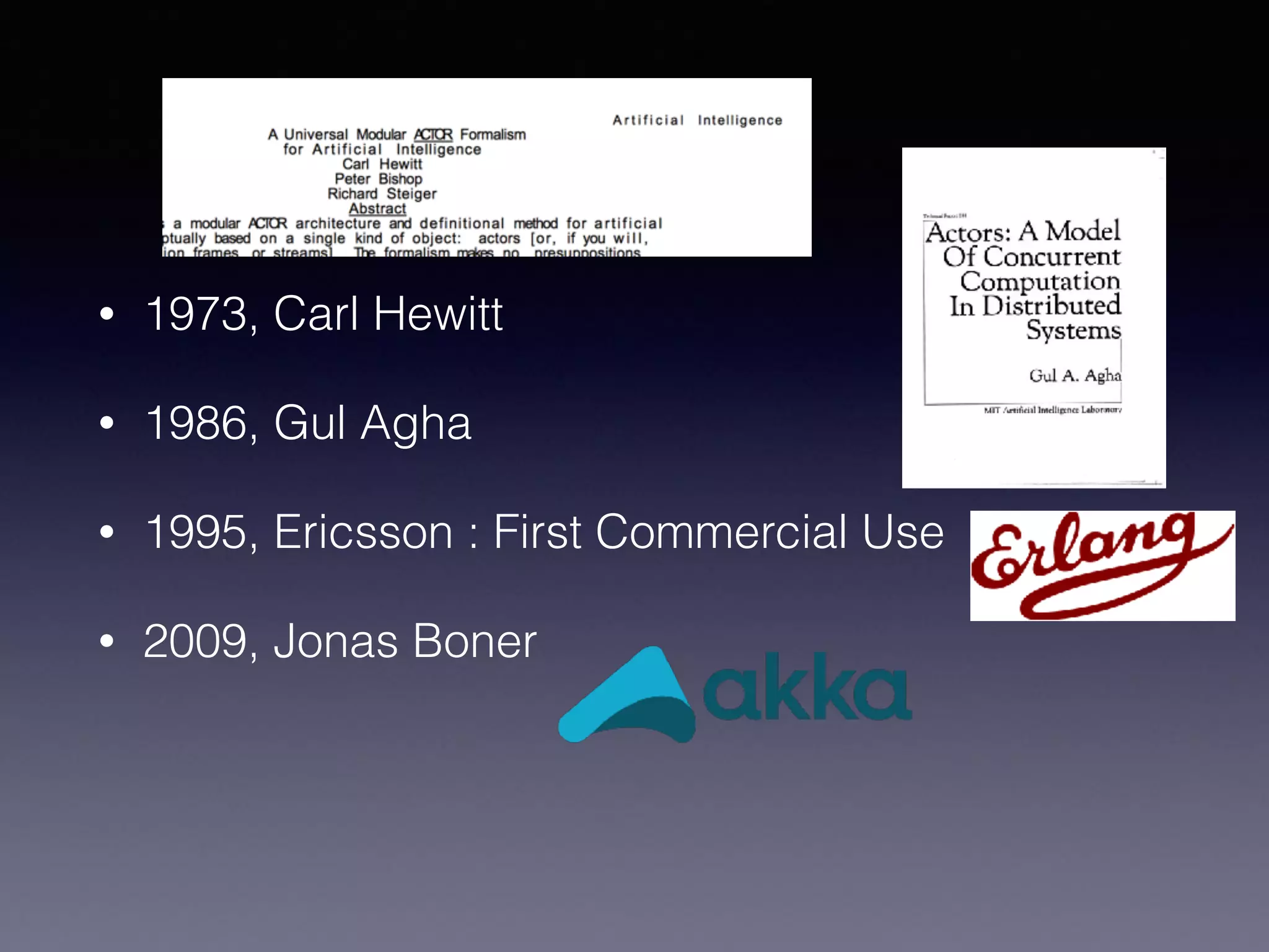 Actor Model A Different Concurrency Approach Ppt