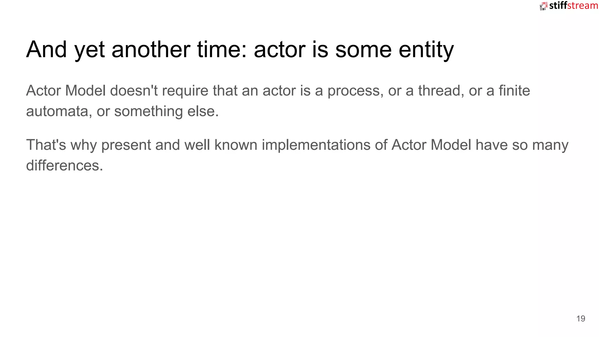 Actor Model and C++: what, why and how? | PDF