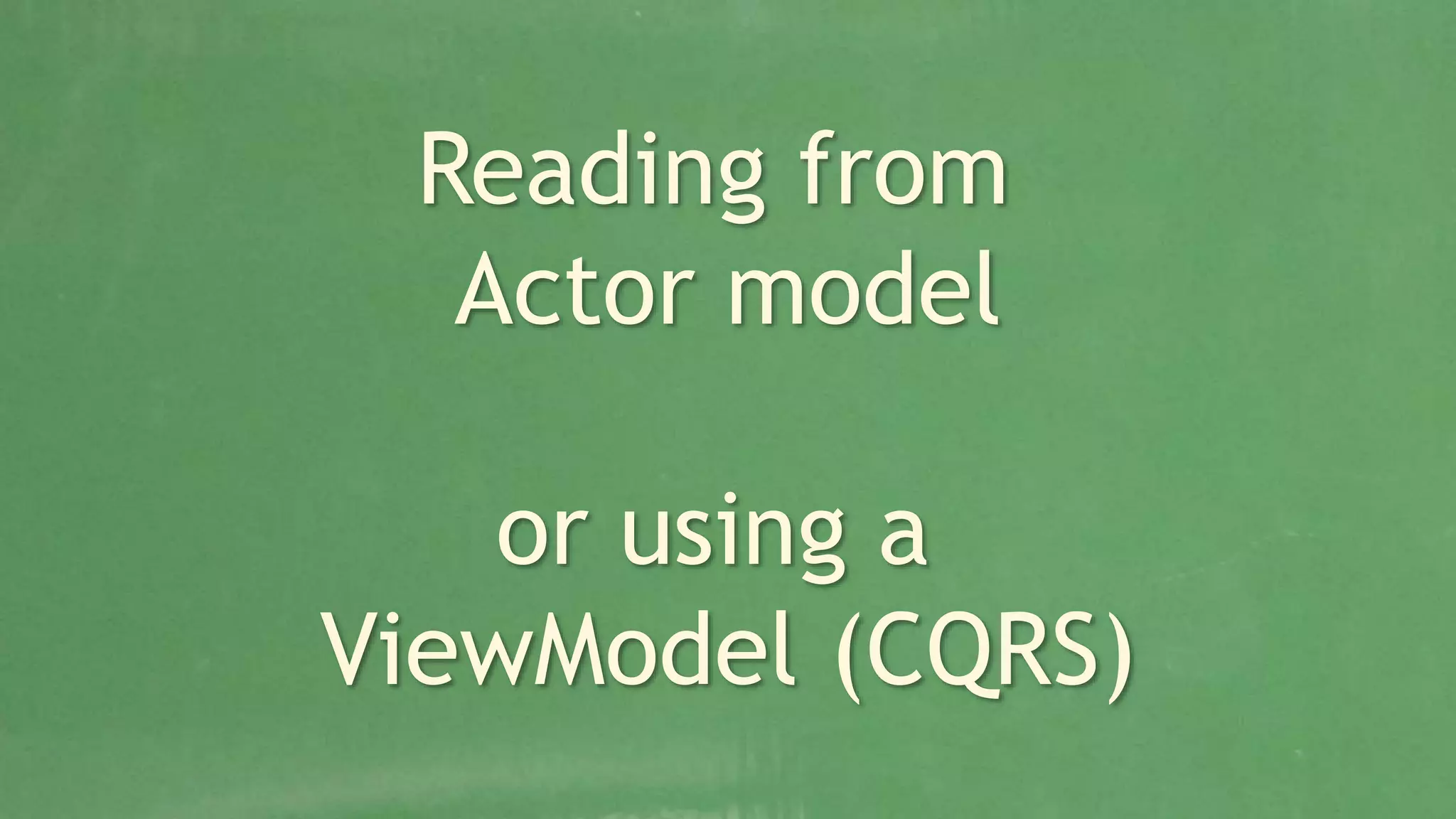 Personalization with Orleans and Actor modelling | PPTX