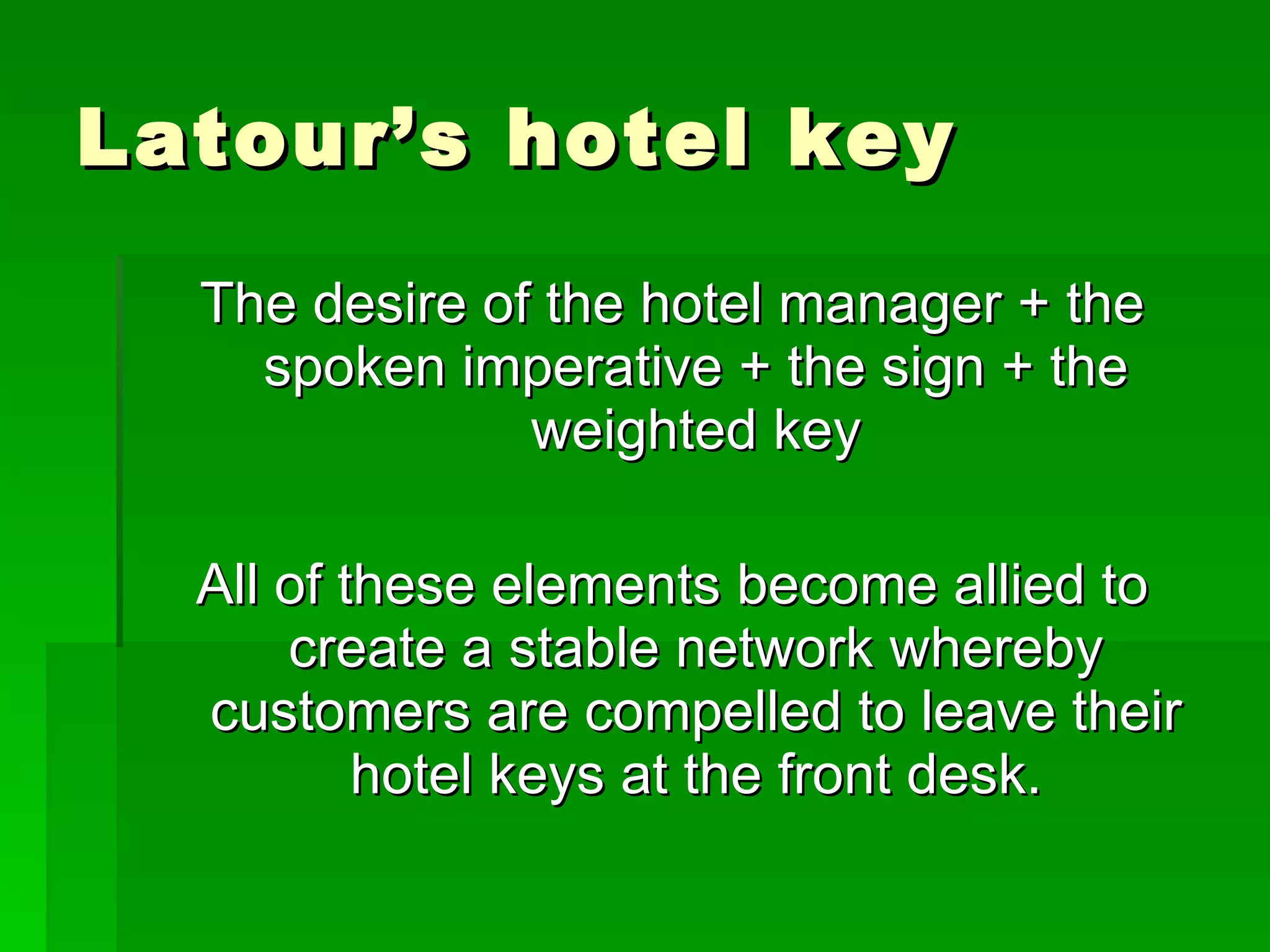 Actor Network Theory | PPT