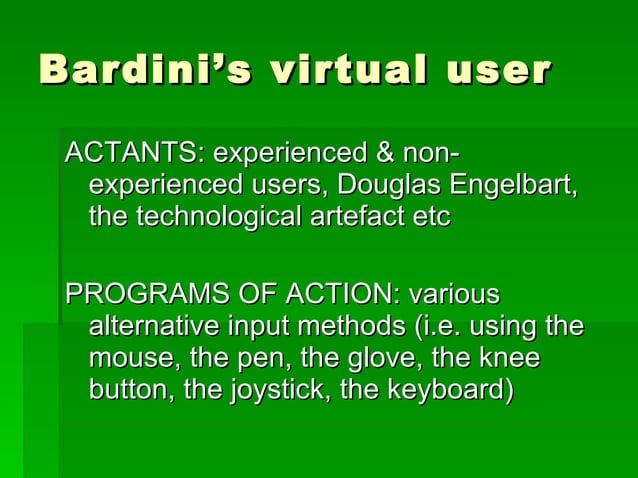 Actor Network Theory Ppt