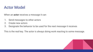 Actor Patterns and NATS - Boulder Meetup | PDF | Cloud Computing | Internet