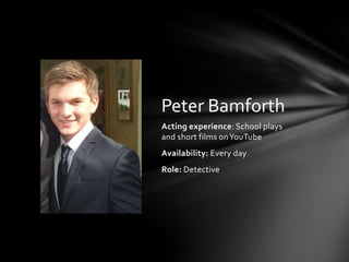 Actors | PPT