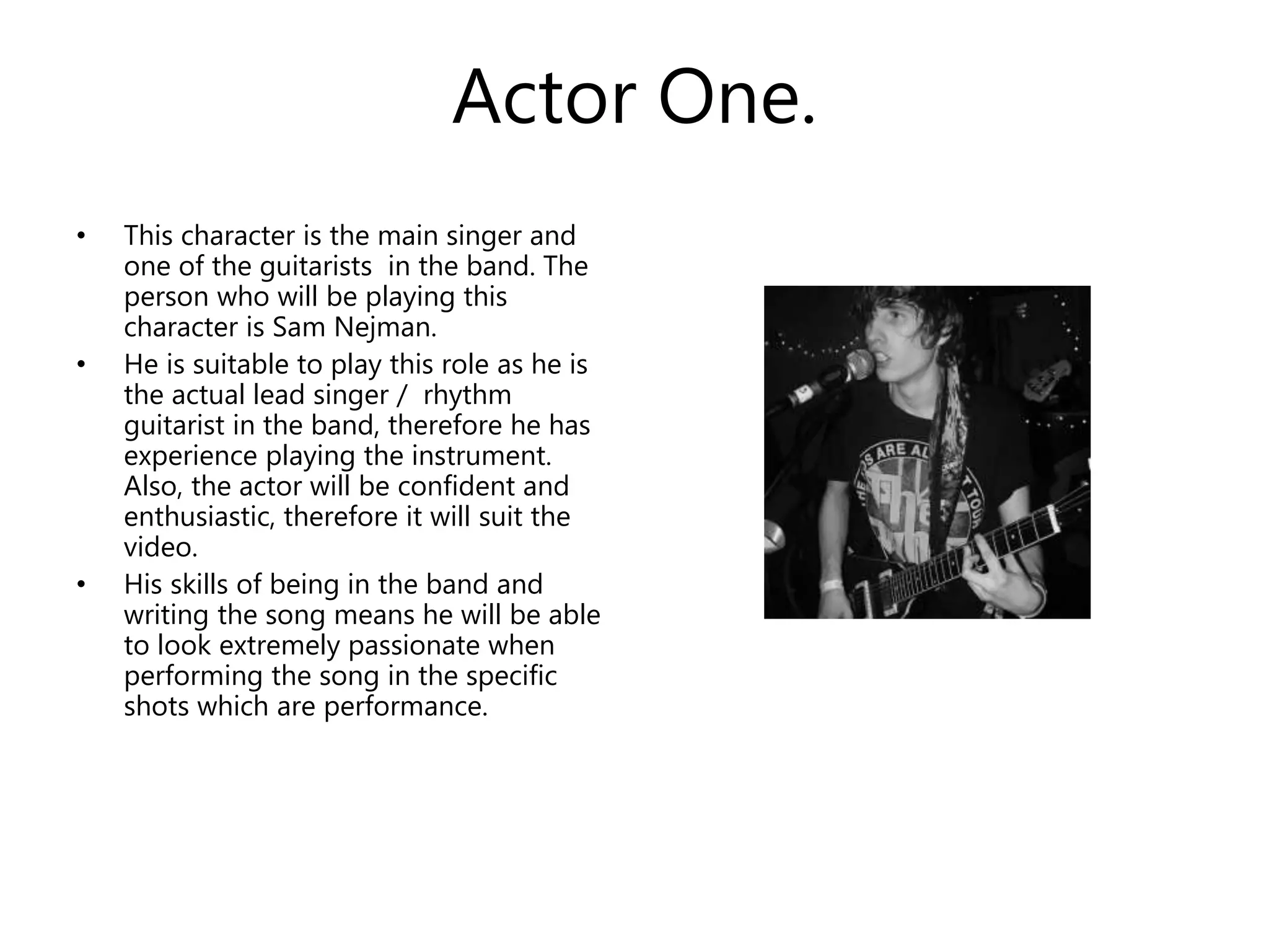 Actors | PPT