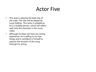 Actors | PPT