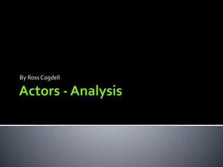 Actors analysis | PPT