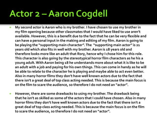 Actors analysis | PPT