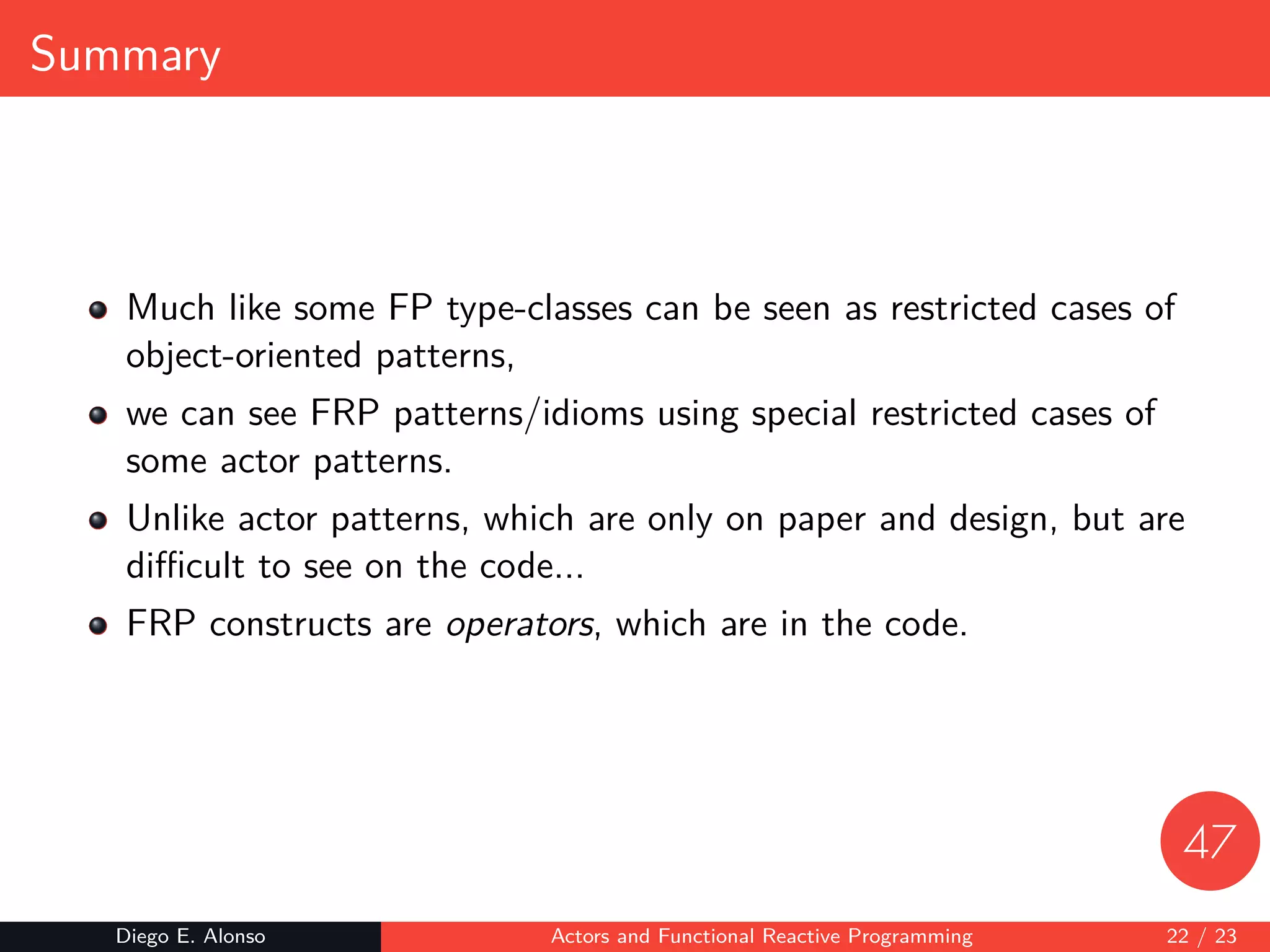 Actors and functional_reactive_programming | PPT