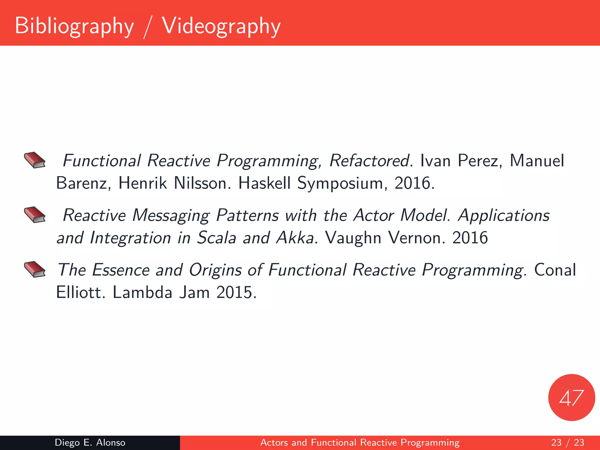Actors and functional_reactive_programming | PPT