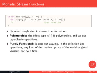 Actors and functional_reactive_programming | PPT