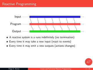 Actors and functional_reactive_programming | PPT