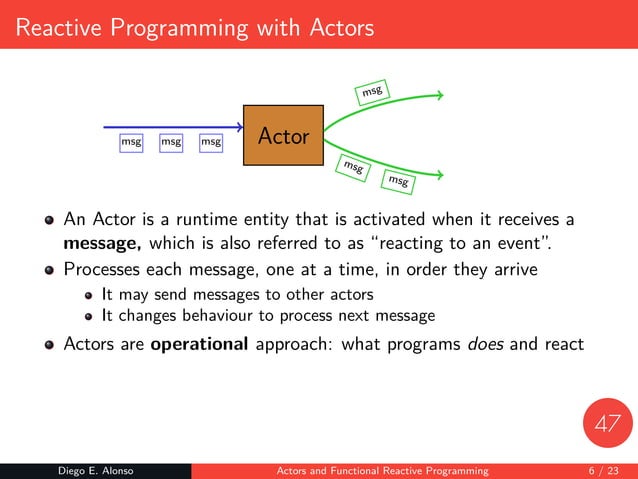 Actors and functional_reactive_programming | PPT