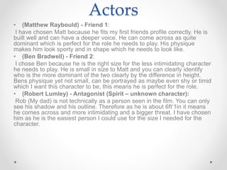 Actors – costumes props | PPT