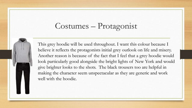 Actors, costumes and props | PPT