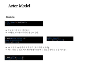 Actors in erlang | PPT