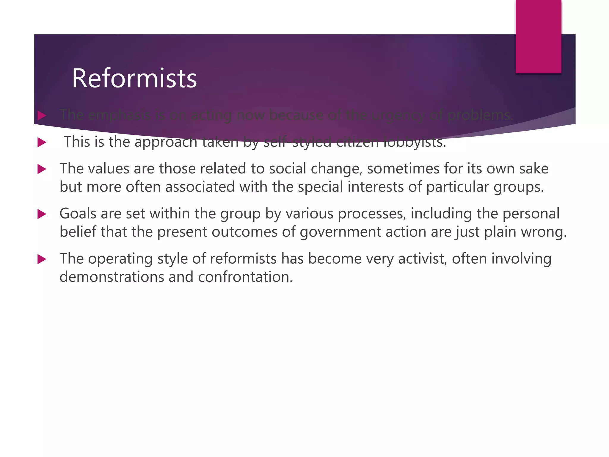 Actors in public policy process | PPTX