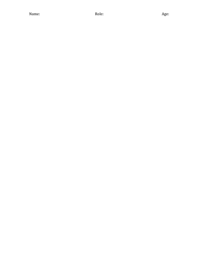 Actors interview questions | PDF